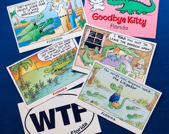 Manatee Postcard Collection | Etsy