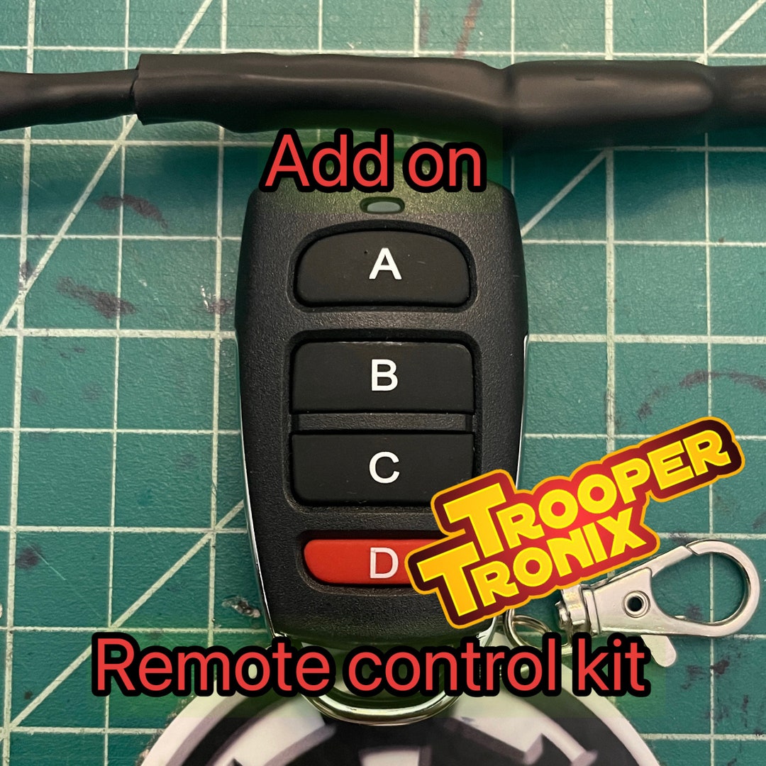 Remote Control Kit for Trooper Tronix Helmet Fans for Cosplay Star Wars ...