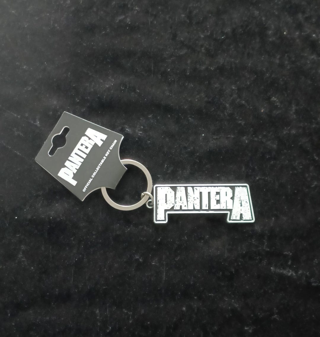 Pantera Logo Metal Keyring offical Band Merch - Etsy