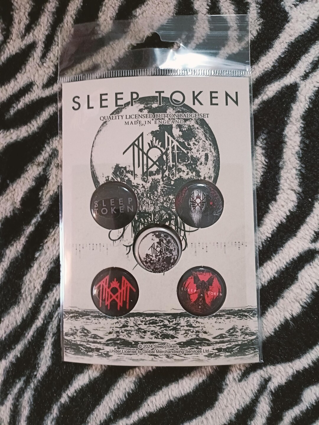 Sleep Token Take Me Back to Eden Button Badge Pack - Etsy