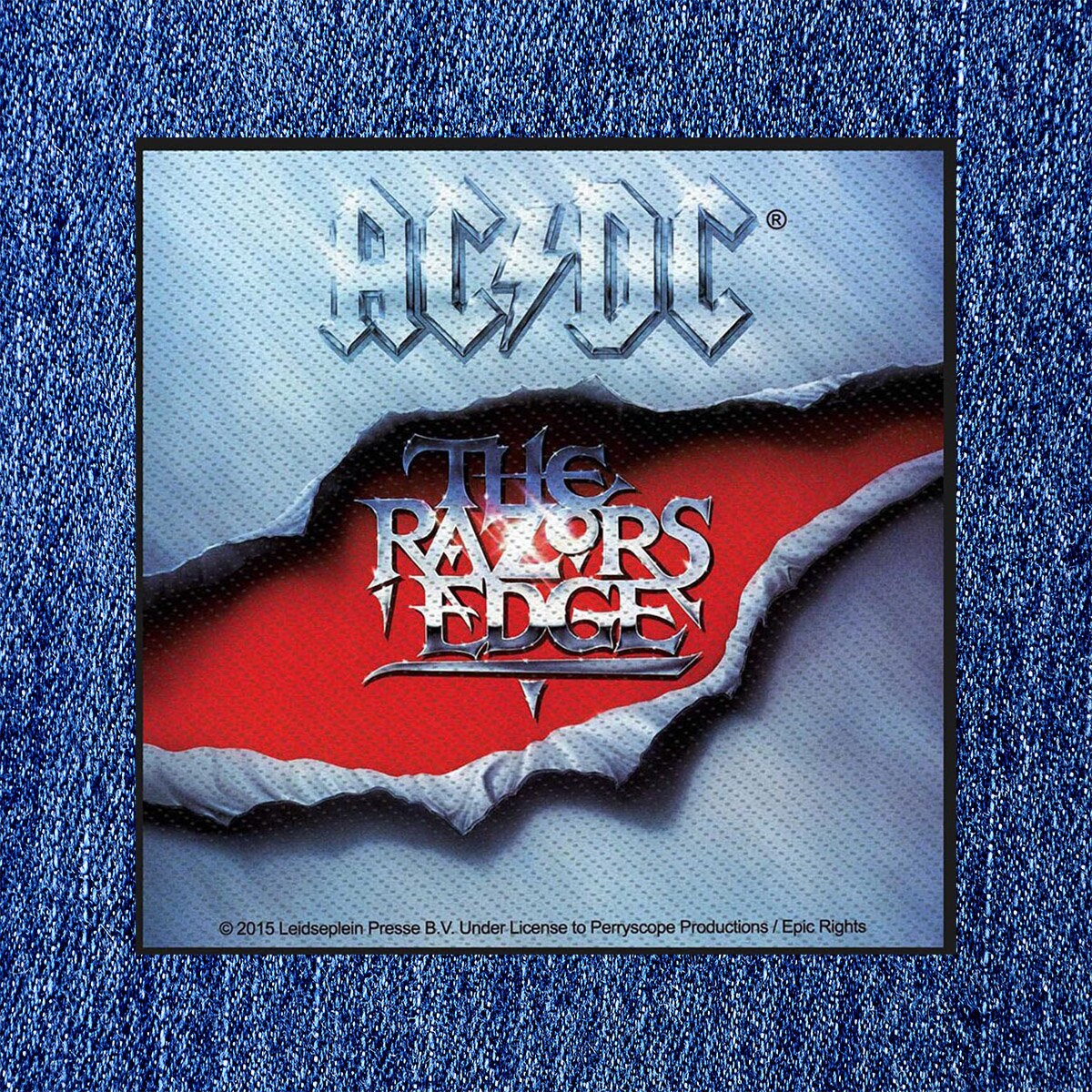 AC/DC the Razors Edge new Sew on Patch Offical Band Merch. - Etsy