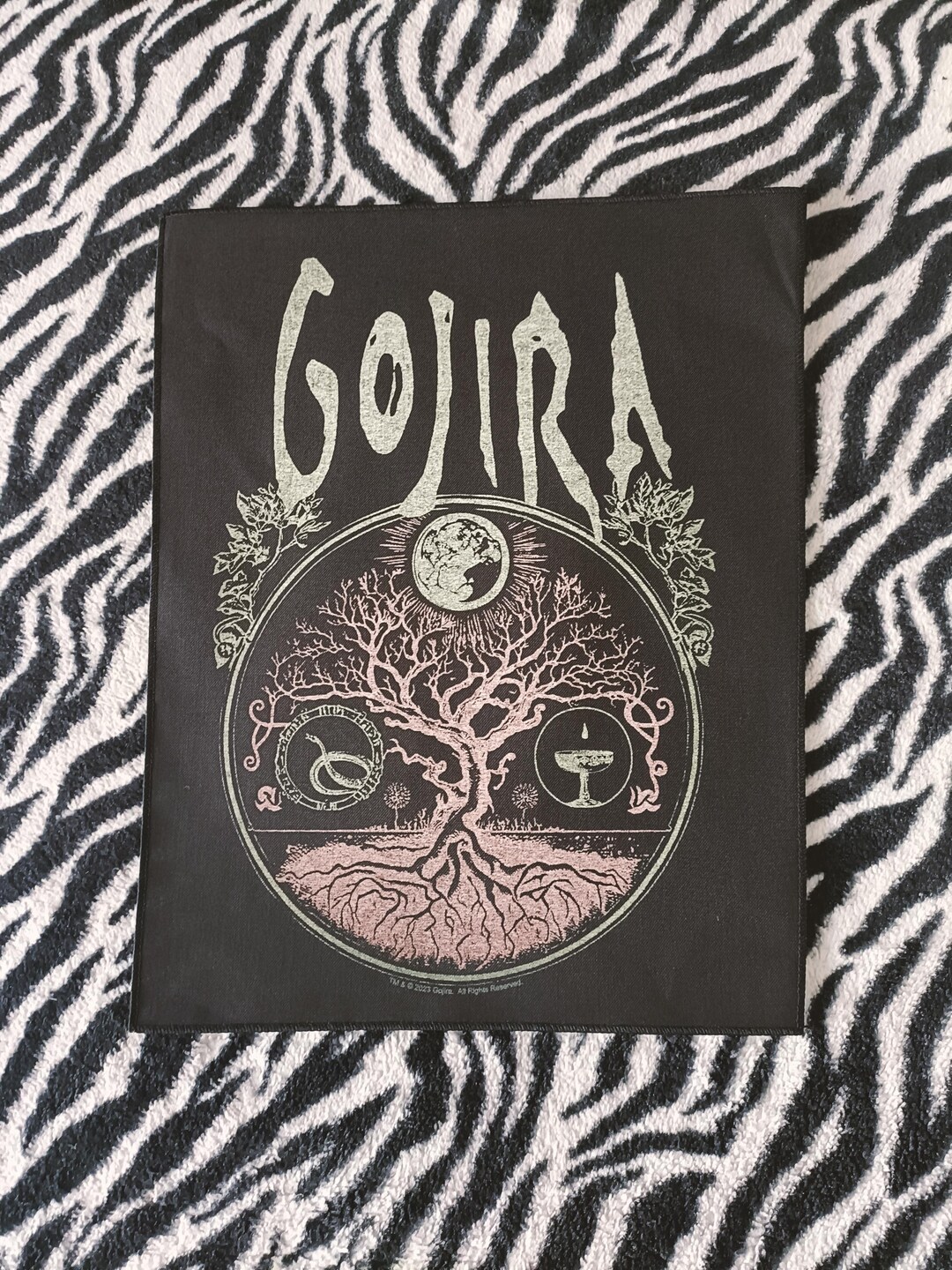 Gojira Tree of Life Large Printed Back Patch offical Band Merch - Etsy