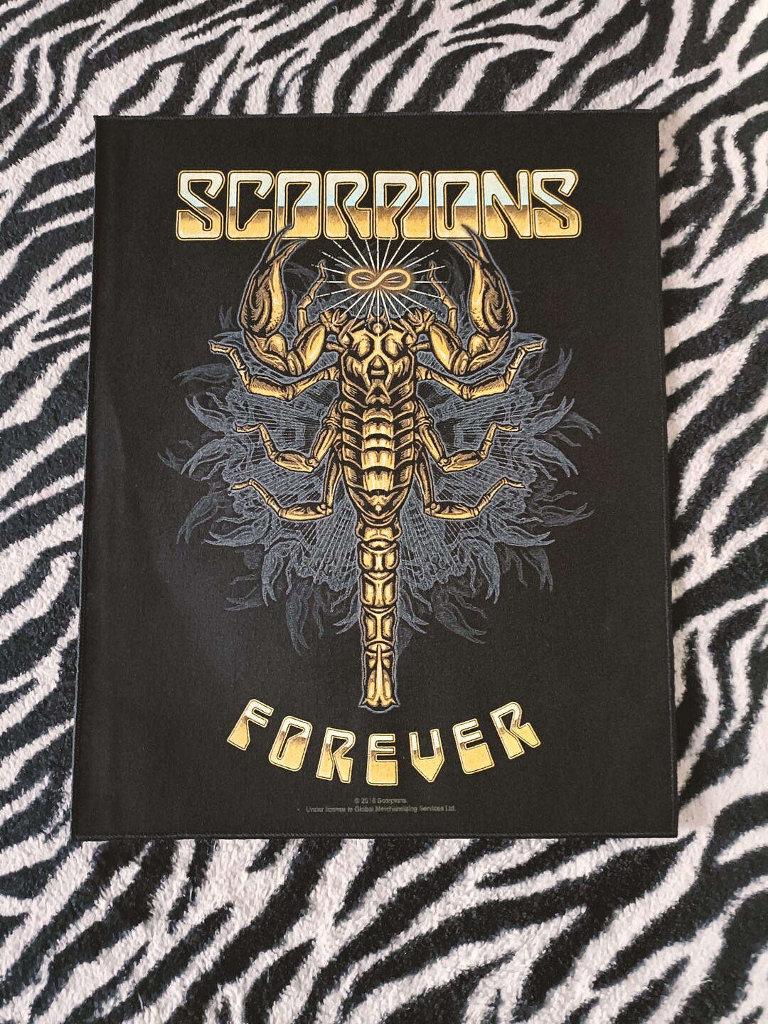 Scorpions Forever Large Printed Back Patch offical Band Merch - Etsy