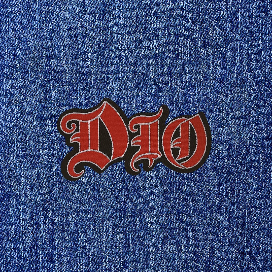 Dio Logo Cutout new Sew on Patch Offical Band Merch. - Etsy