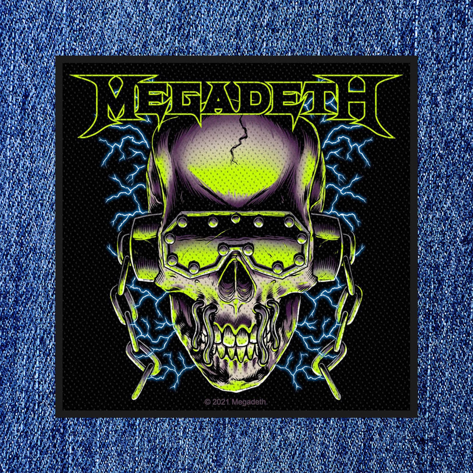 Megadeth Vic Rattlehead 2 new Sew on Patch Offical Band - Etsy