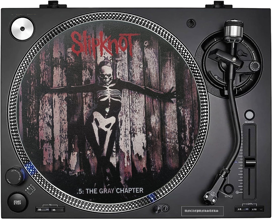 Slipknot the Gray Chapter 12inch ....turntable custom Slipmat. - Etsy