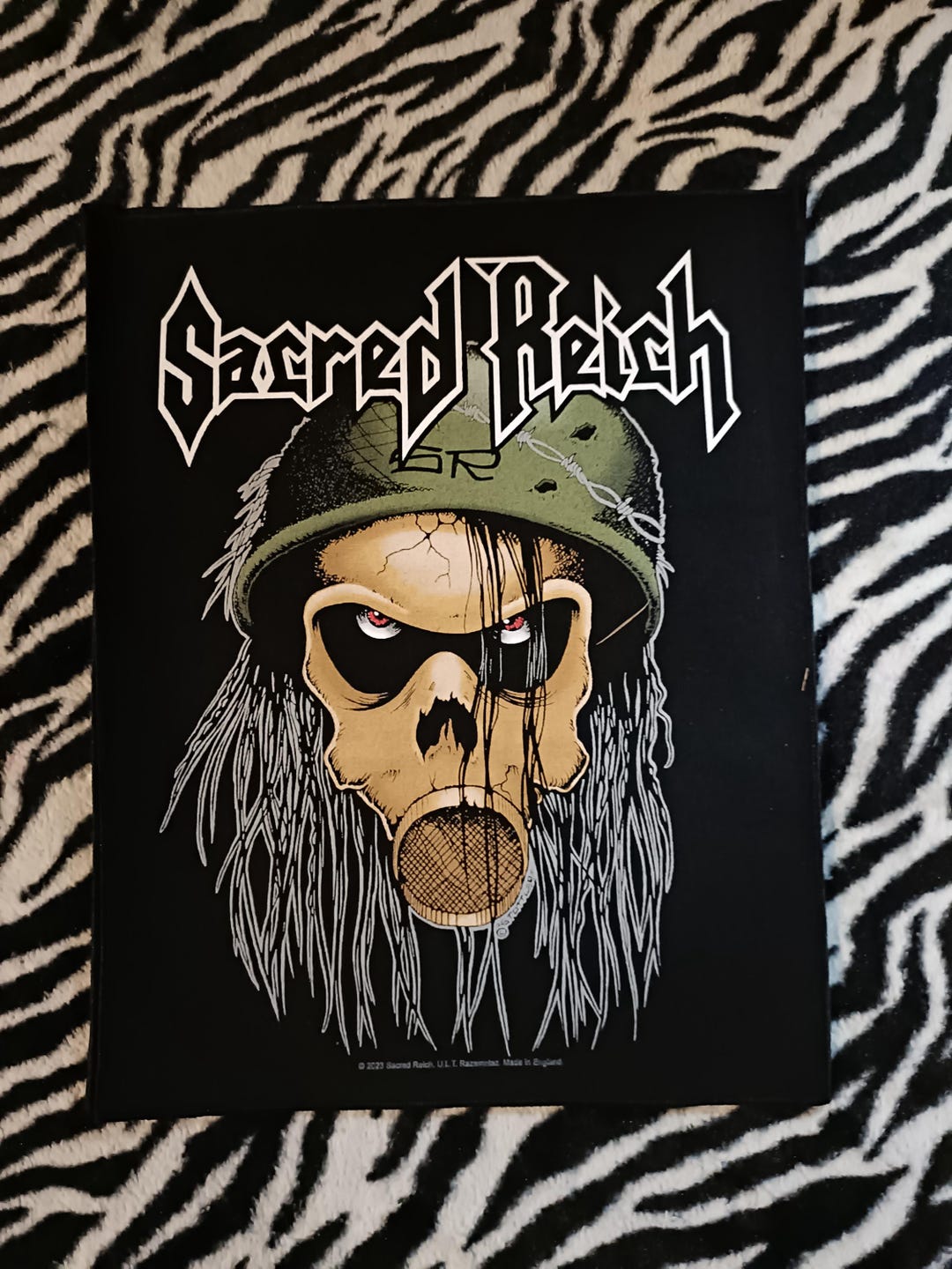 Sacred Reich Logo Large Printed Back Patch offical Band Merch - Etsy