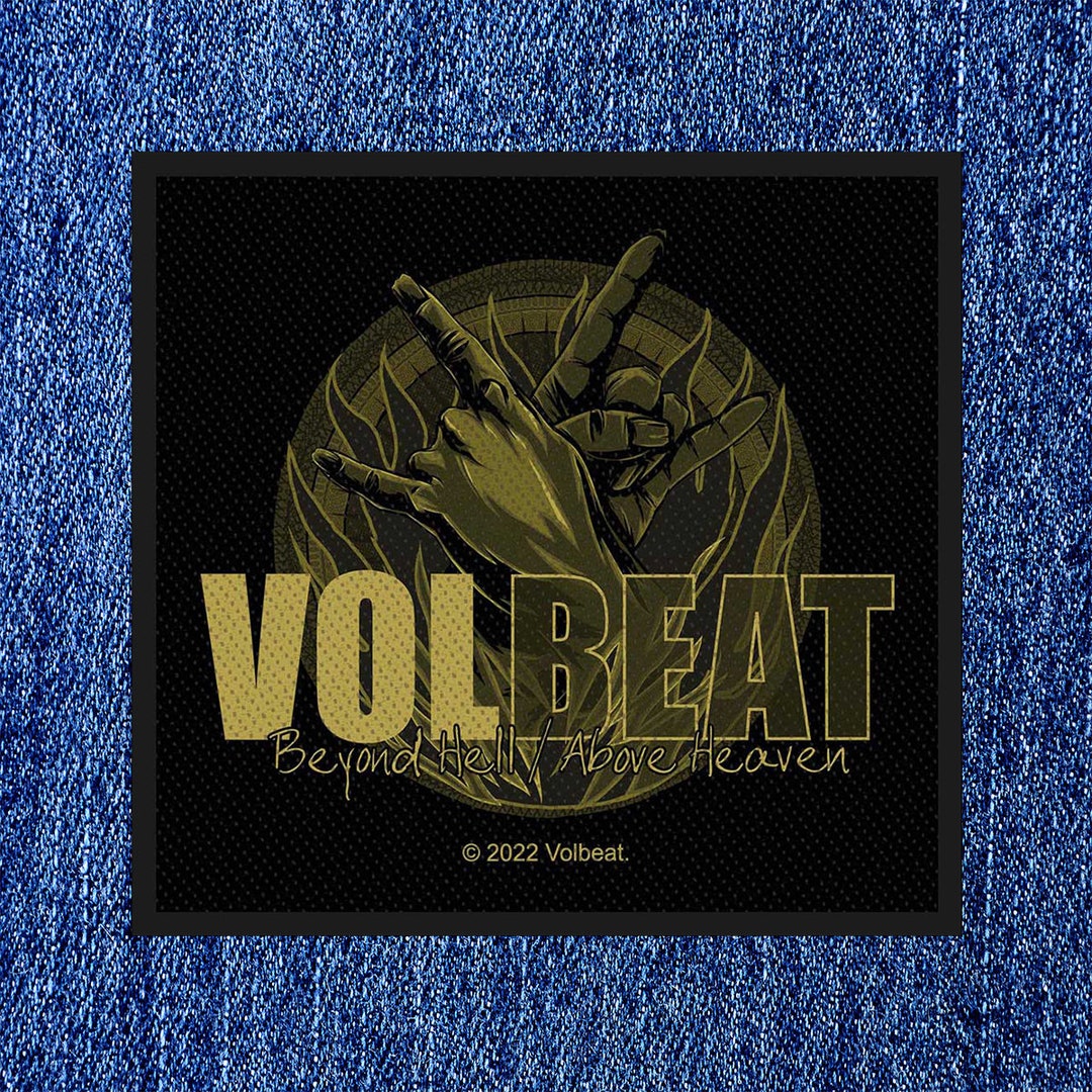 Volbeat Beyond Hell new Sew on Patch Offical Band Merch. - Etsy
