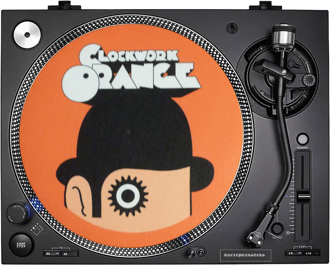 Clockwork Orange 12inch ....turntable record Player Slipmat. - Etsy