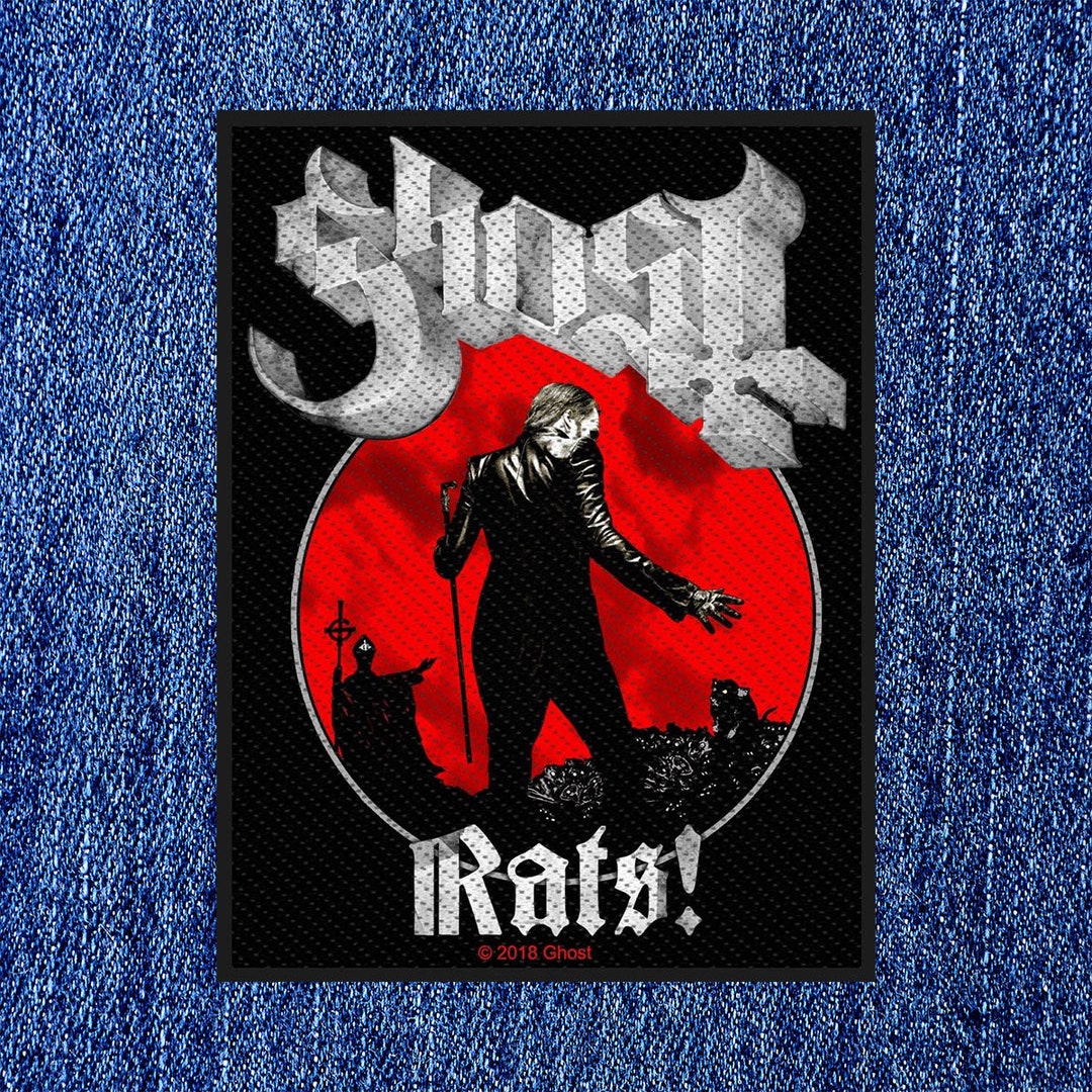 GHOST Rats new Sew on Patch Offical Band Merch. - Etsy UK
