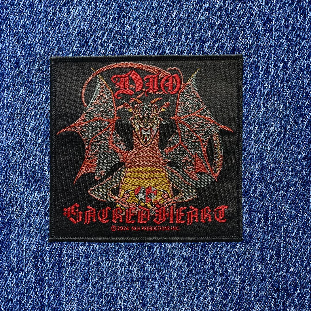 Dio Sacred Heart new Sew on Patch Offical Band Merch. - Etsy