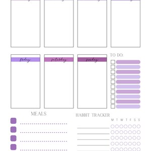 Printable Yearly Calendar| Printable Weekly Schedule| Undated Calendar ...