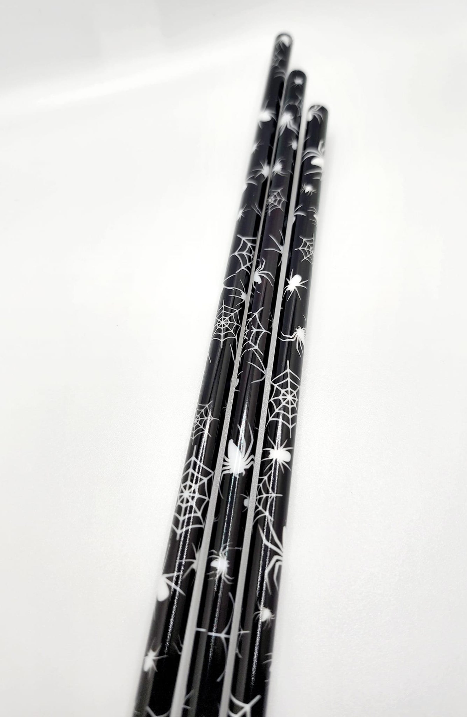 Halloween Strawsreusable Straw10 Inch Strawspider Web - Etsy