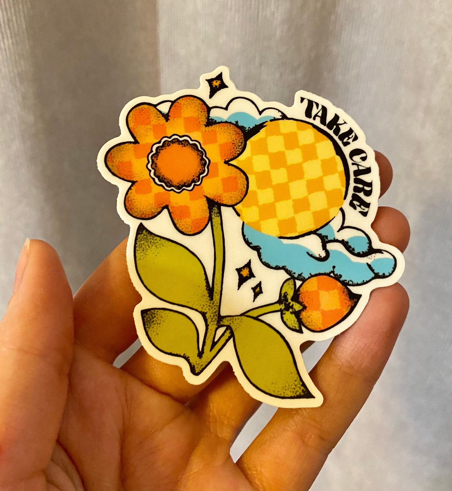 Take Care Vinyl Sticker 3 par 3 - Etsy France