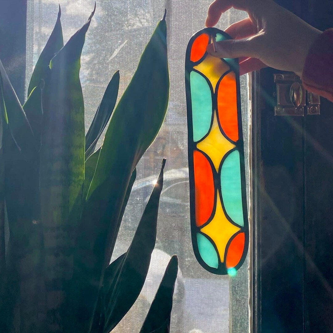 Handmade, Stained Glass Incense Burner - Etsy