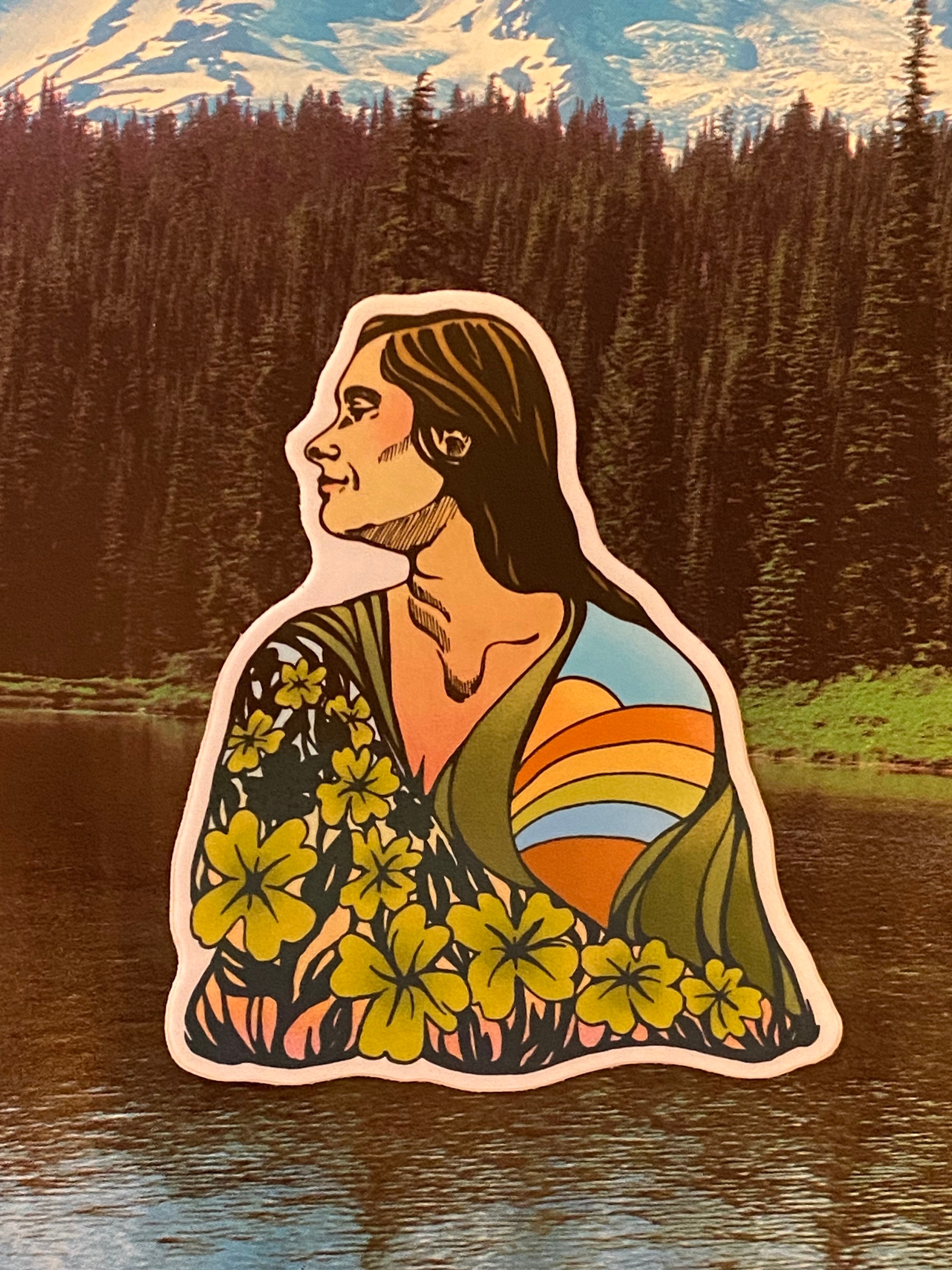 Lady Luck Vinyl Sticker - Etsy