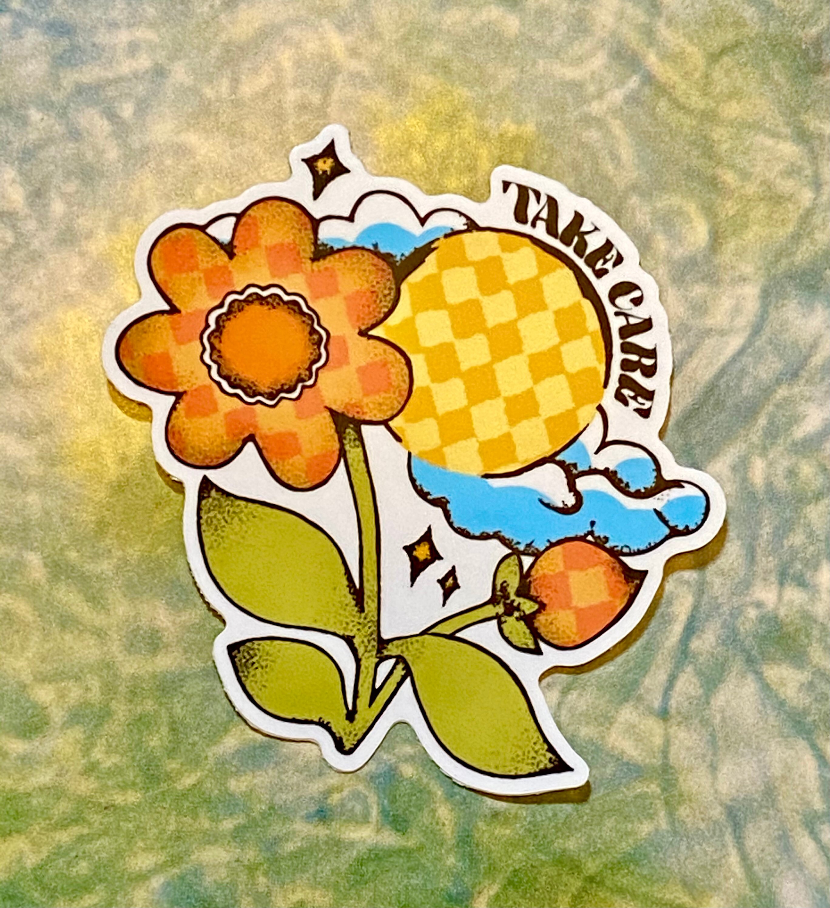 Take Care Vinyl Sticker 3 par 3 - Etsy France