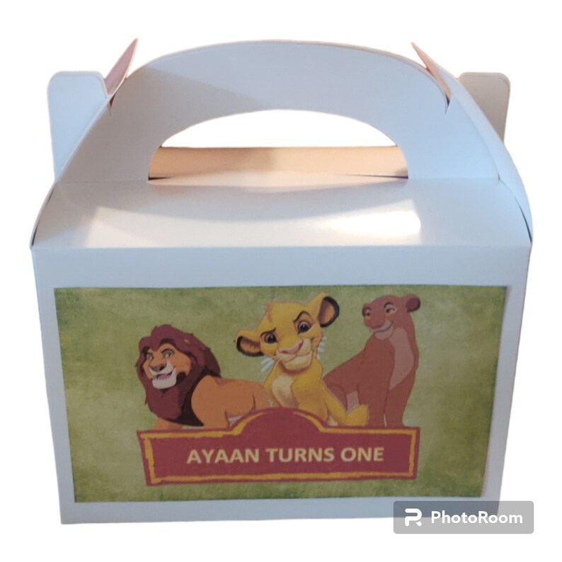 Lion King Inspired Treat Boxes - Etsy UK