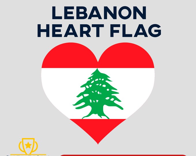 Lebanon SVG PNG Bundle Lebanese Flag Lebanese Pride Cricut Files Vector ...