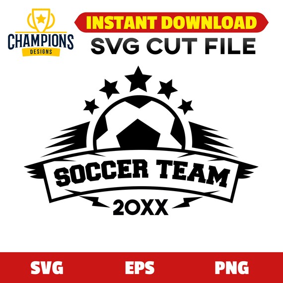 Soccer Team Svg Soccer Svg Cutting File Soccer Ball Svg - Etsy