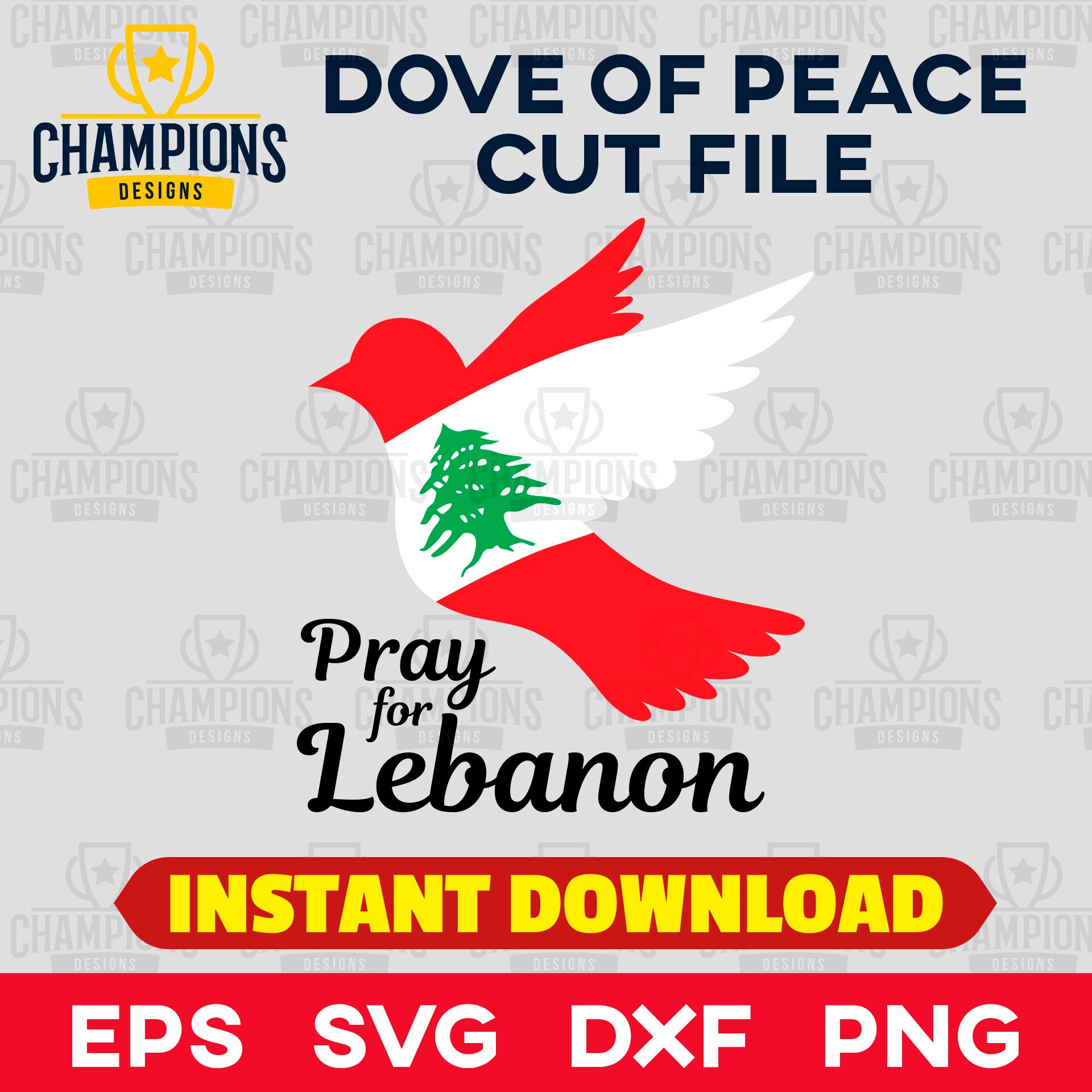 Pray for Lebanon Svg, Dove Svg, Lebanon Svg, Lebanon Flag, National ...