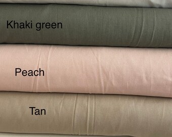 Linen Rayon Blend Fabric - Etsy