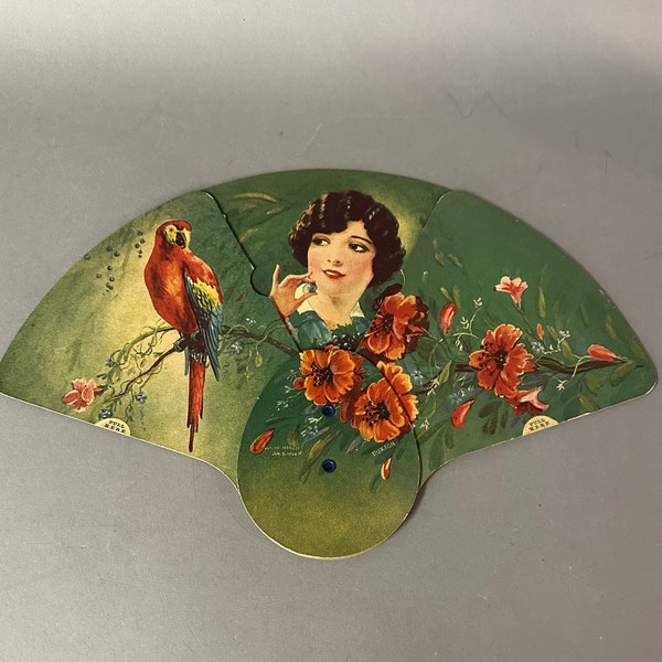 Vintage Hand Fan - Etsy
