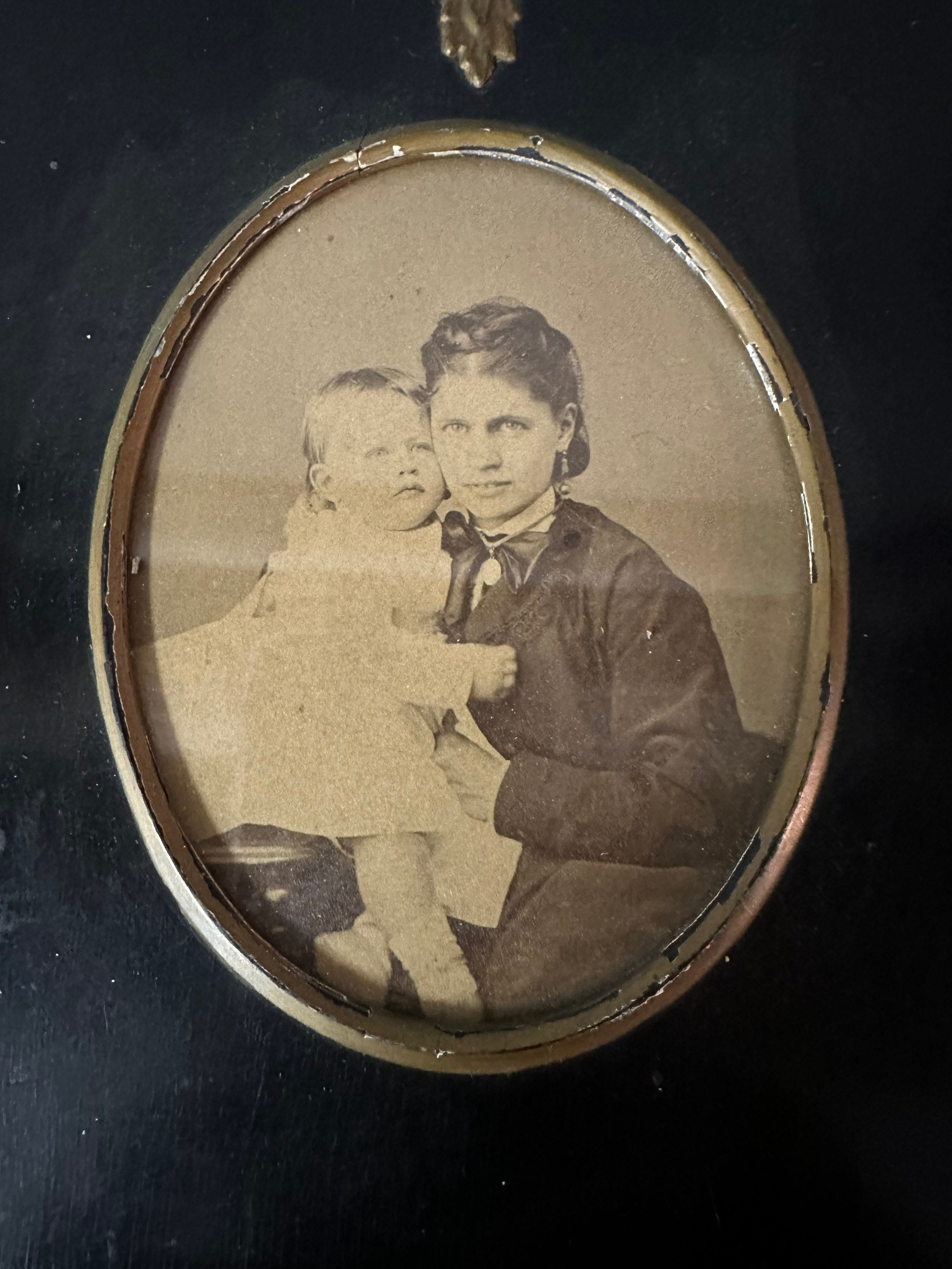 Antique Ebonized Wood Photo Picture Frame 19thc - Etsy