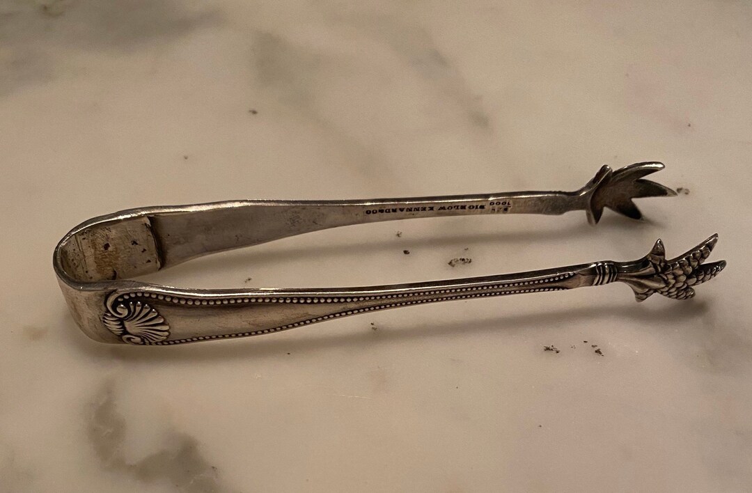 Antique Bigelow Kennard Co. Silver Talon Claw Sugar Tongs 19thc - Etsy