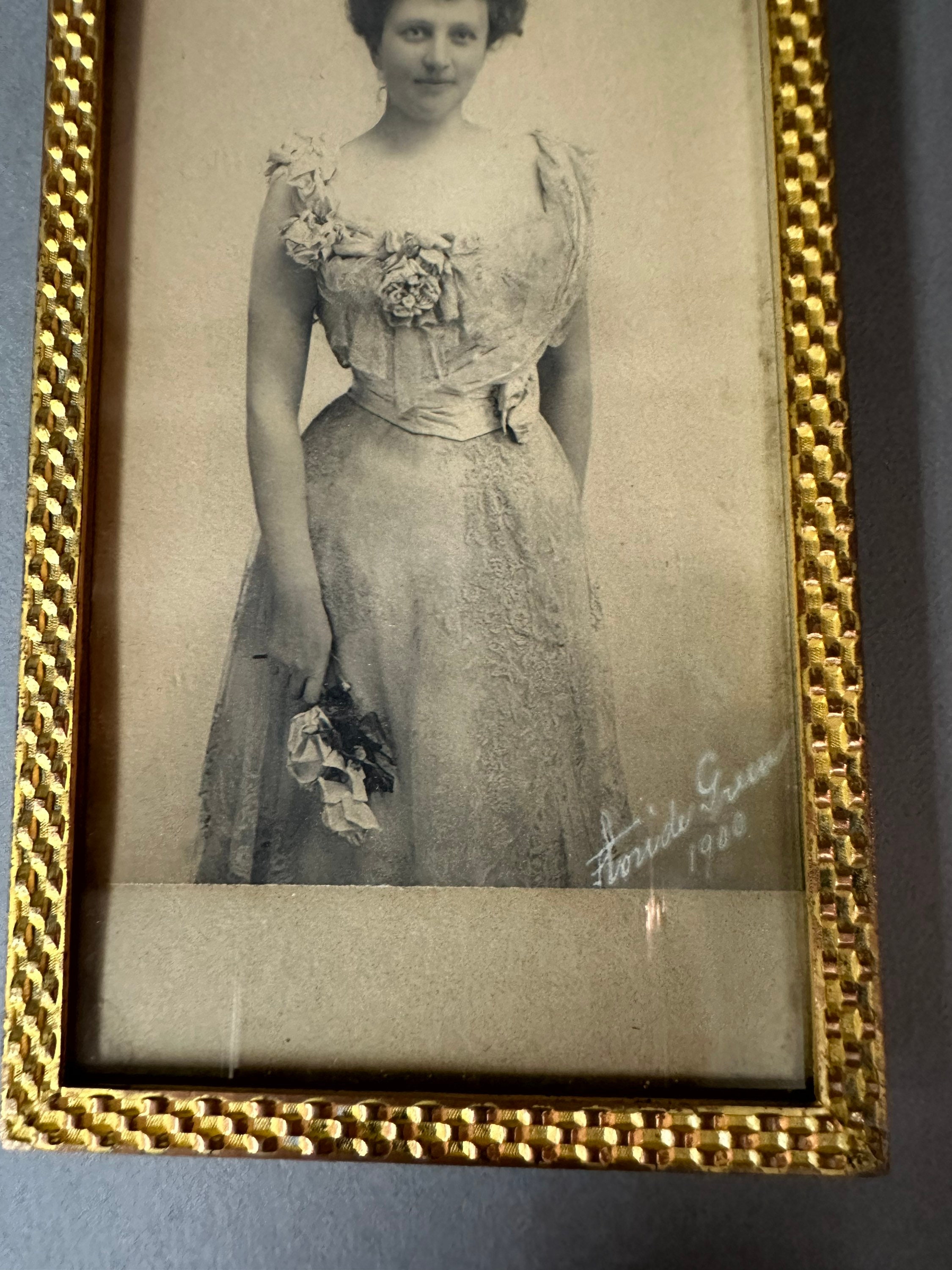 Antique Gilt Brass Easel Back Photo Frame Circa 1900 - Etsy