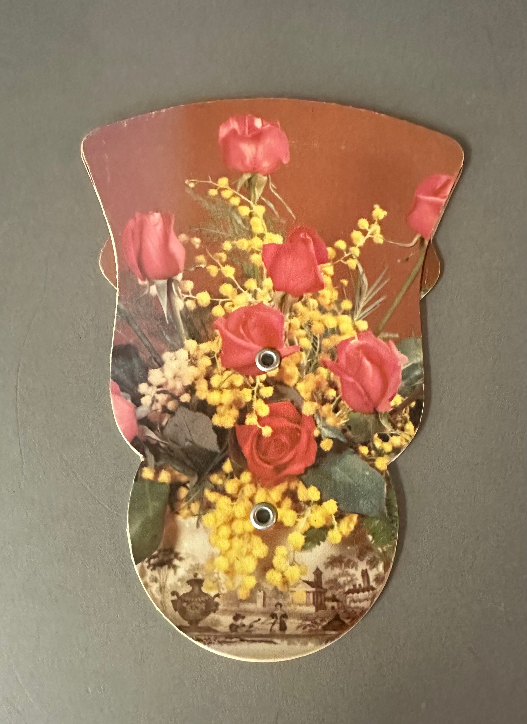 Vintage Lithograph Paper Advertising Hand Fan Circa 1930 - Etsy