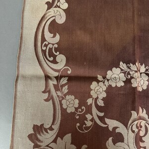 Vintage Damask Guest Linen With Victorian Courting Scene - Etsy