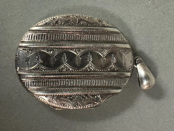 Antique Victorian Aesthetic Hand Engraved Sterling Si… - Gem