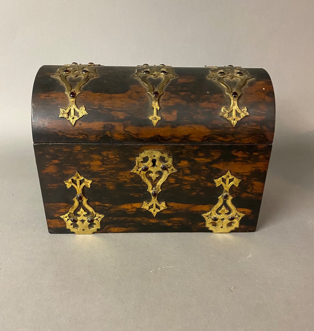 Gothic Revival English Coromandel Domed Stationary Letter Box 19thc - Etsy