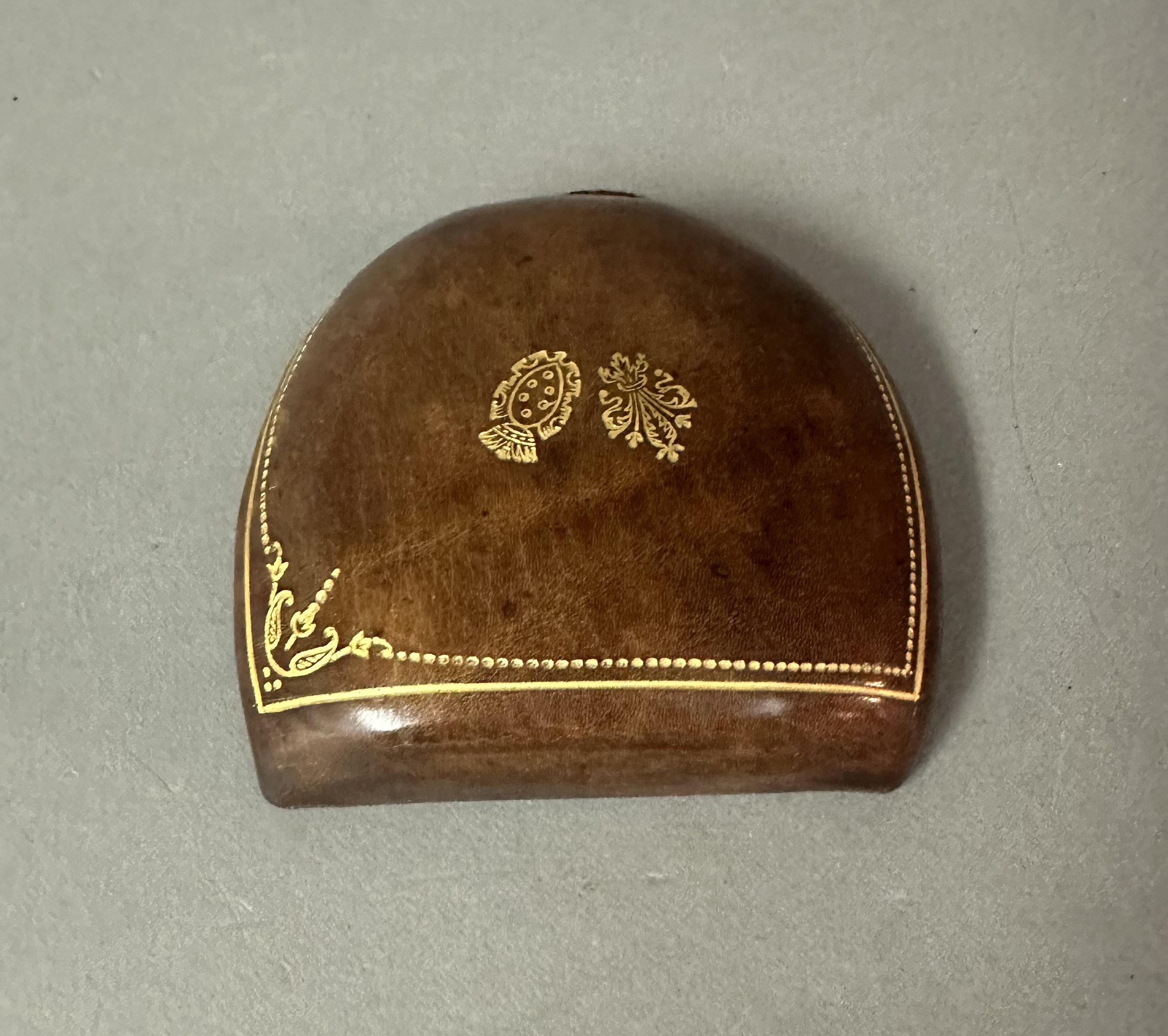 Antique Tooled Leather Pocket Watch Presentation Box Circa 1910 - Etsy