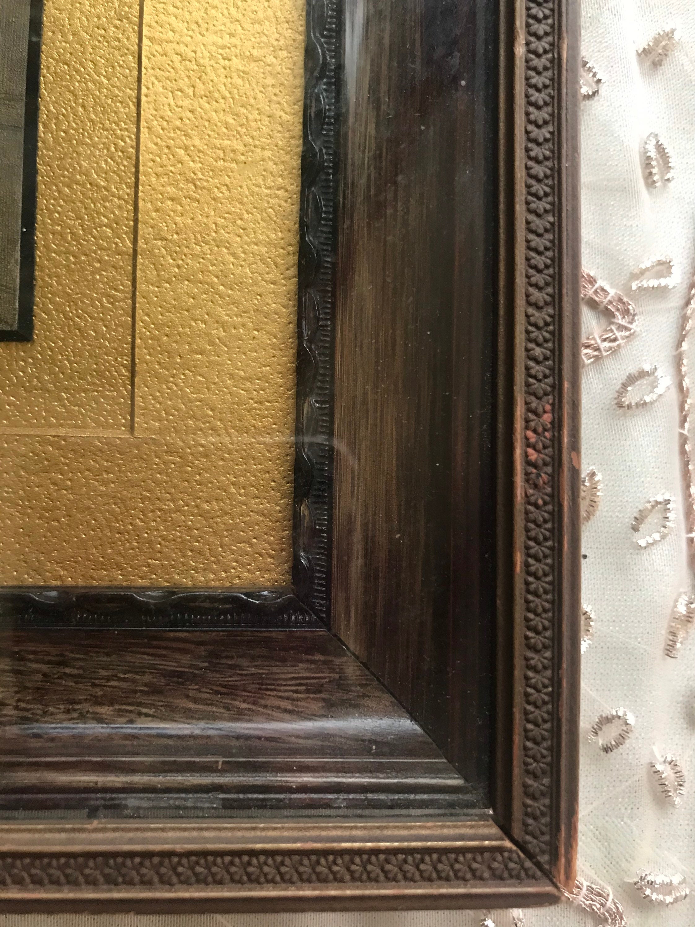 Miniature George Baxter Colored Genre Lithograph Shadow Box - Etsy