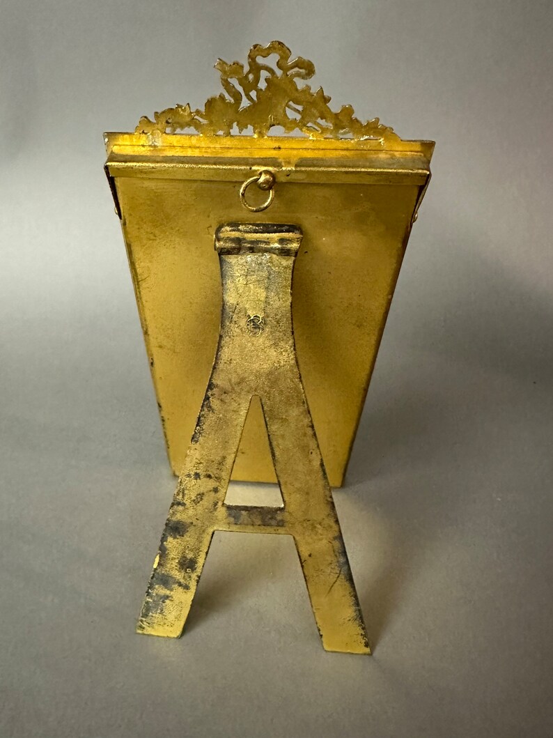 Antique Gilt Brass Easel Back Photo Frame Circa 1900 - Etsy