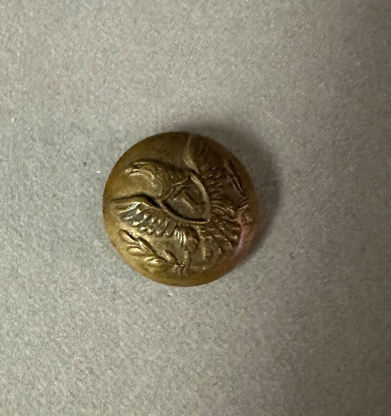 Antique Civil War Union Eagle Buttons, 19th Century Military Uniform ...