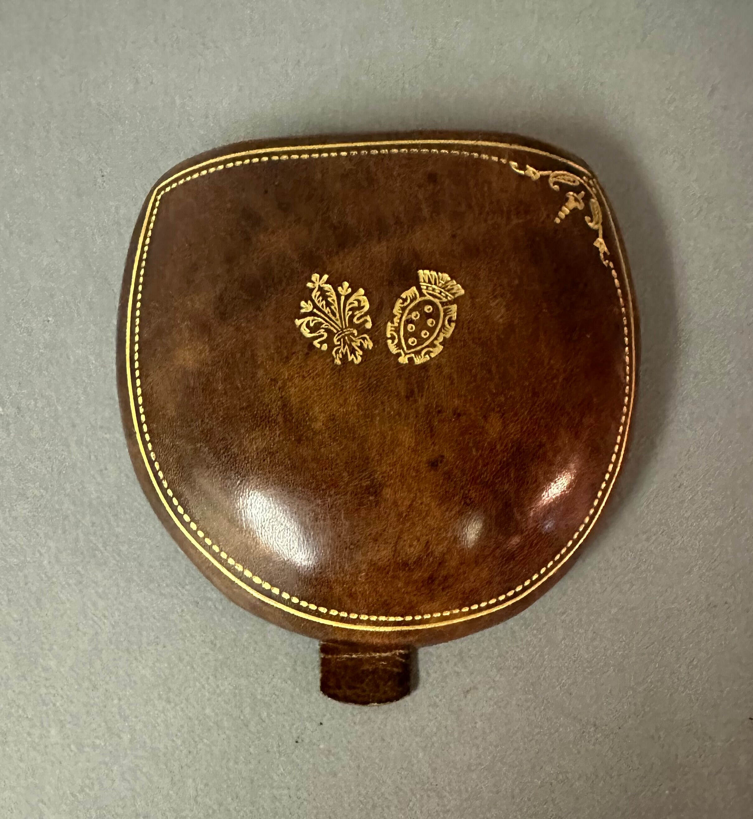 Antique Tooled Leather Pocket Watch Presentation Box Circa 1910 - Etsy