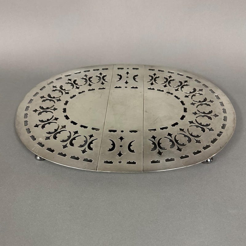 Silver Trivet - Etsy