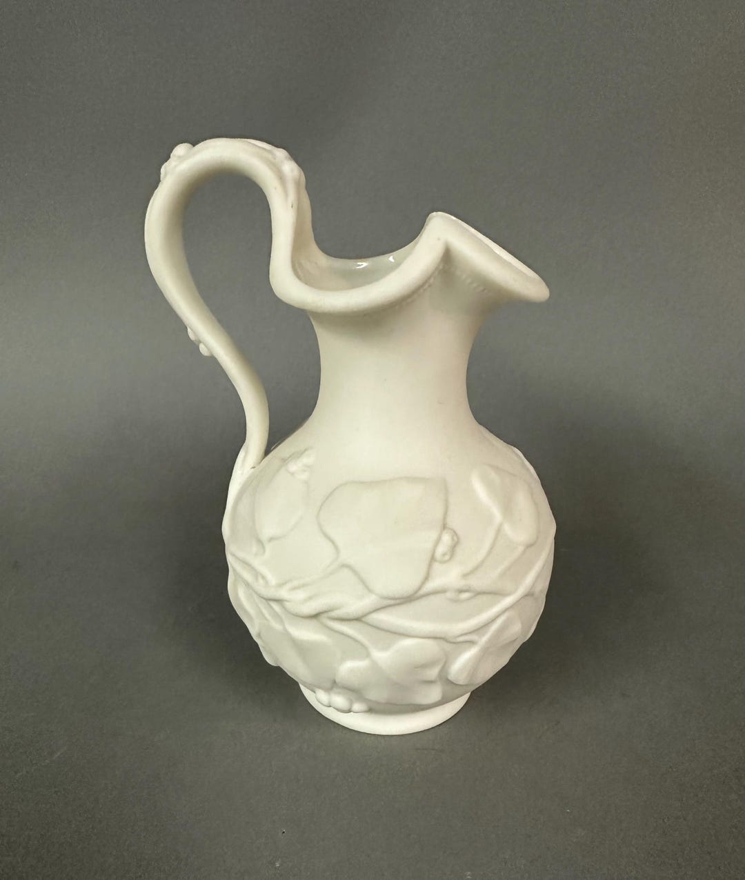 Antique Parian Ware Pair Bisque Porcelain Pitcher 19th C - Etsy