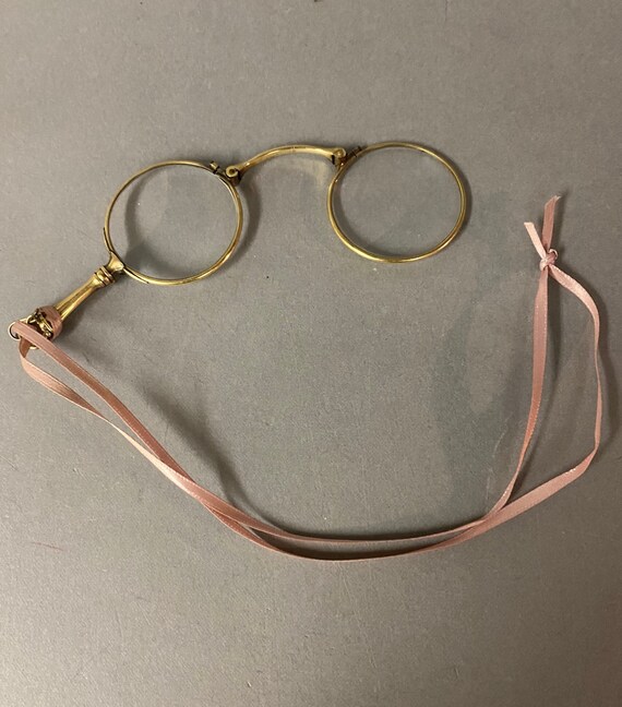 Antique 12K Gold Reading Lorgnette Opera Glasses Circa 1900 - Etsy