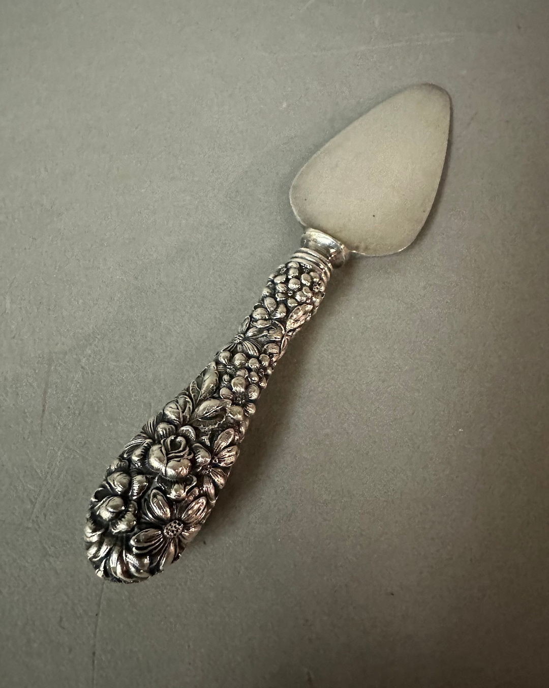 Antique Stieff Rose Sterling Silver Cheese Server 1892 - Etsy