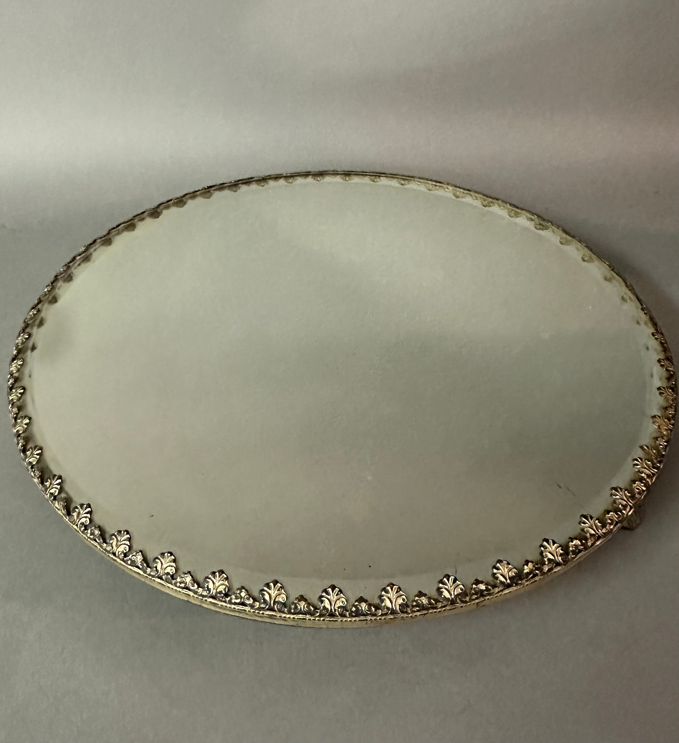 Antique Victorian Round Plateau Display Mirror Circa 1900 - Etsy