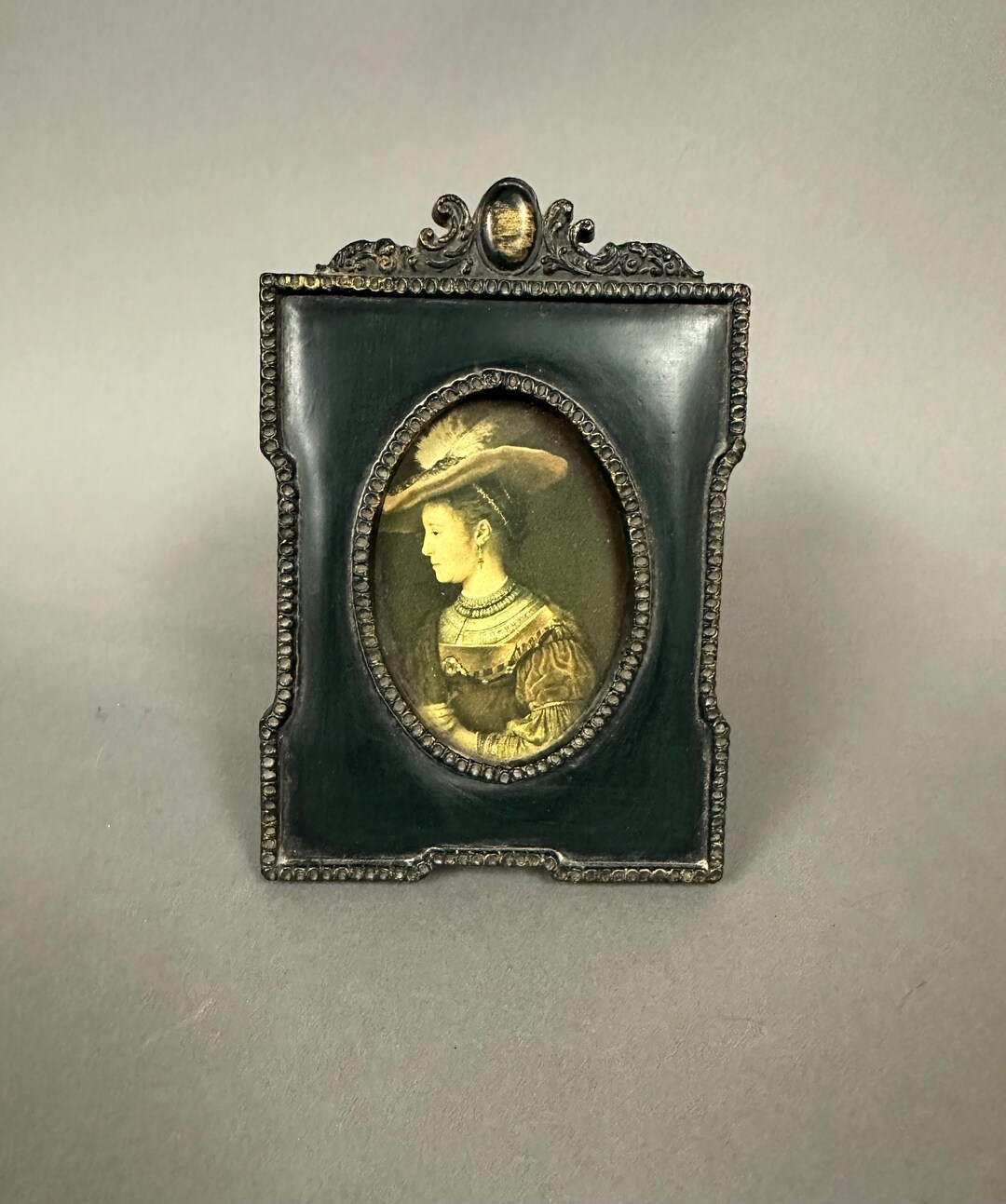 Vintage Emerald Green Photo Frame Circa 1950 - Etsy