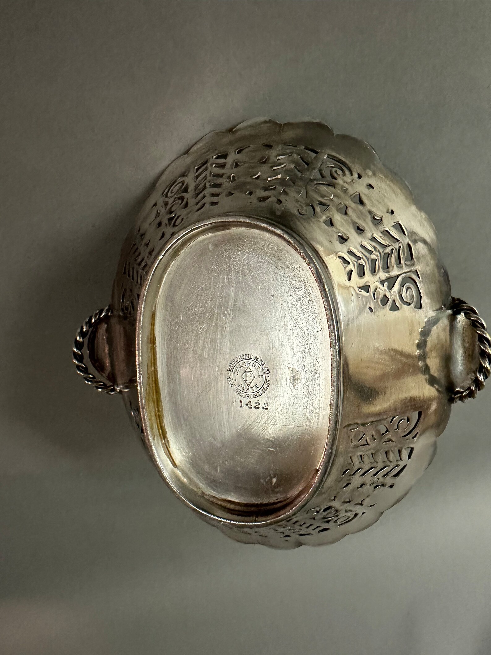 Antique Pairpoint Silver Plate Handled Basket Circa 1890 - Etsy