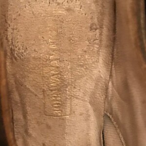 Antique Edwardian John Wanamaker Ladies Bronze Metallic Pearl Button ...