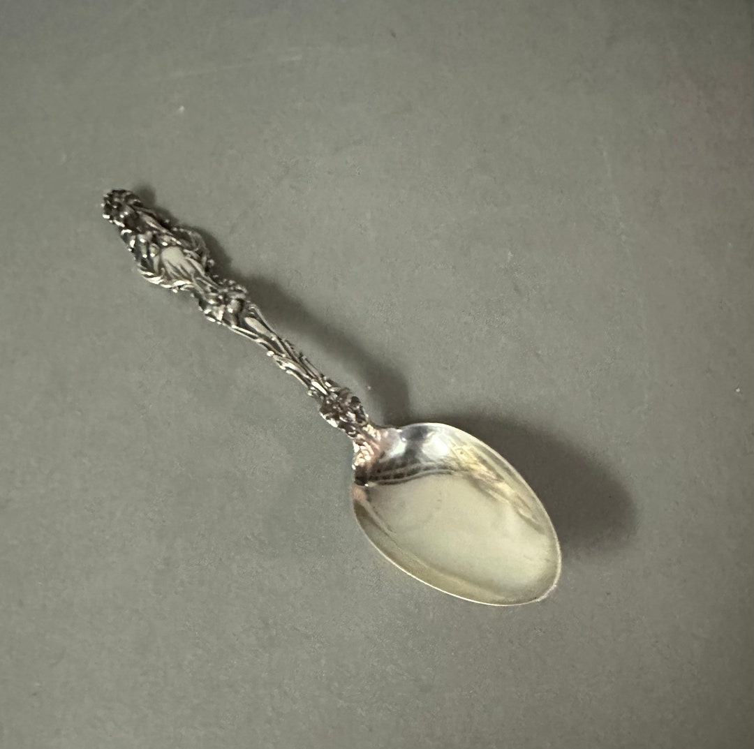 Antique Whiting Lily Sterling Silver Teaspoon Circa 1902 - Etsy
