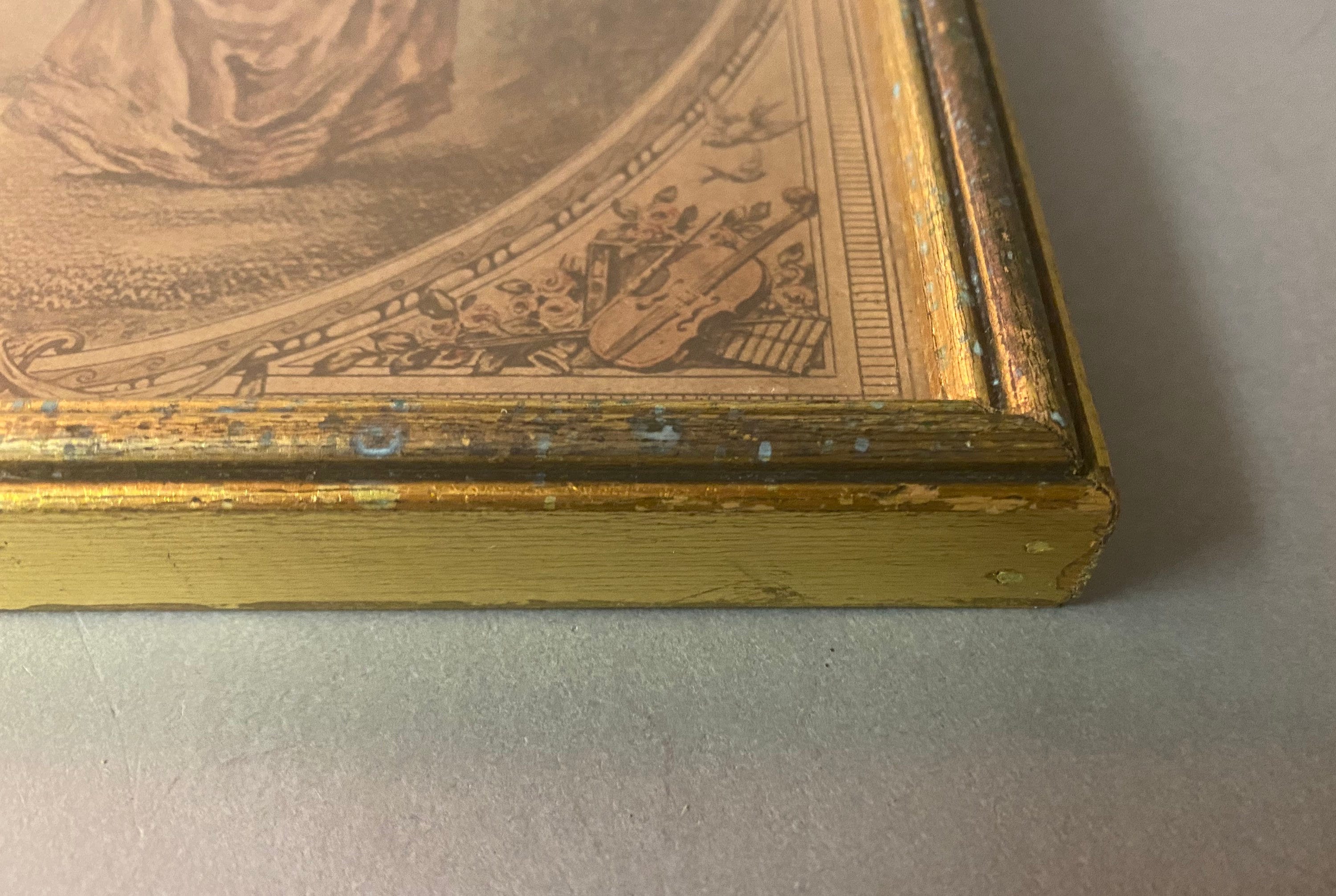 Antique French Lithograph Genre Scene Circa 1890 - Etsy