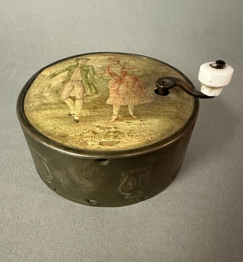 Antique Manivelle French Hand Crank Music Box 19th C - Etsy